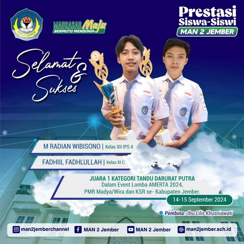 MAN 2 Jember – Madrasah Aliyah Negeri 2 Jember