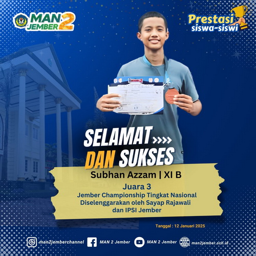MAN 2 Jember – Madrasah Aliyah Negeri 2 Jember